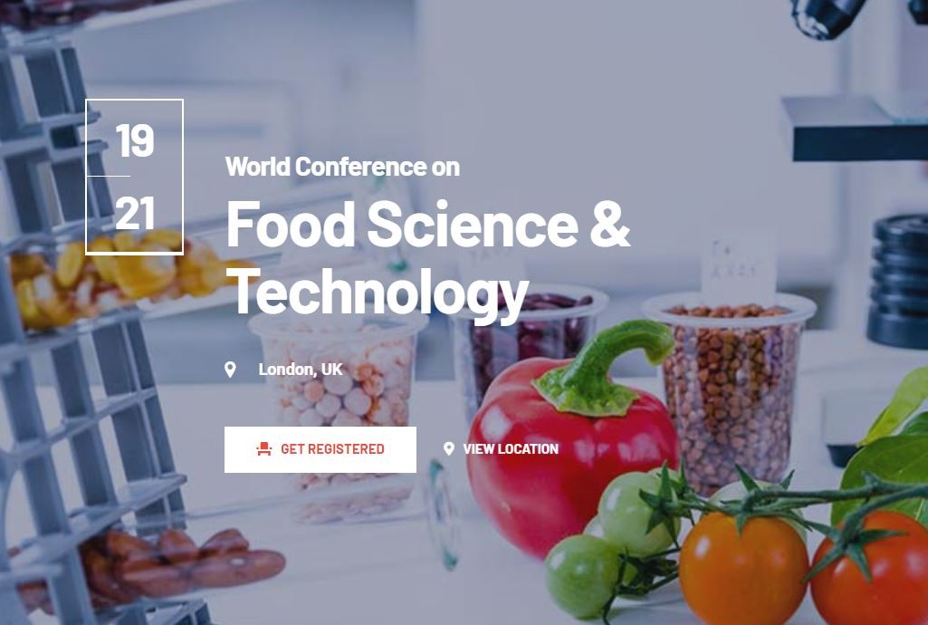 2nd World Conference on Food Science and Technology. Food Week 2024 ...